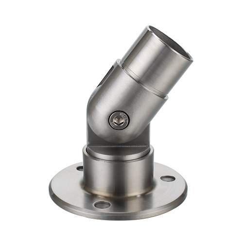 China Factory Inox Stainless Steel Handrail Wall Flange for Railing System