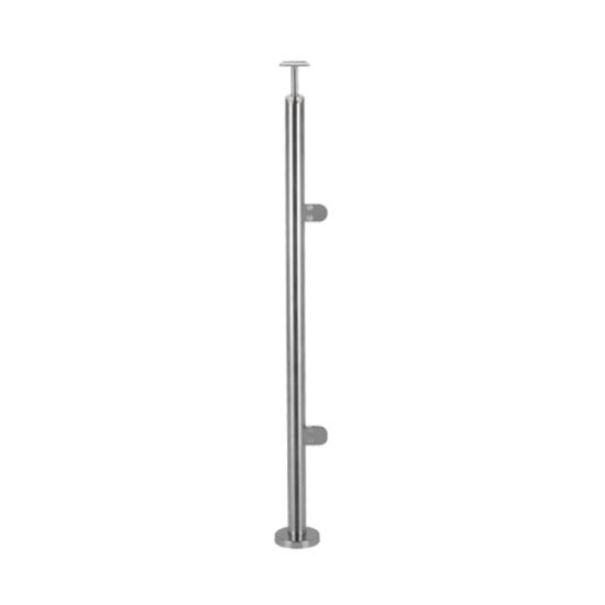 304/316 Stainless Steel Balcony Glass Railing Post Decking Railings Post