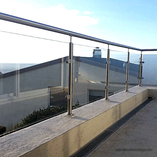 Wholesale Stainless Steel Handrail Balustrade for Indoor Glass Railing