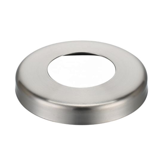 Decoration Cover Flange Balustrade Round Handrail Stainless Steel Base ...